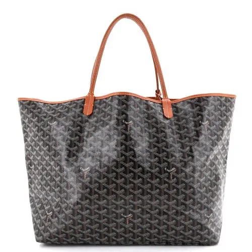 Goyard Saint Louis Tote Coated Canvas Gm - Brown