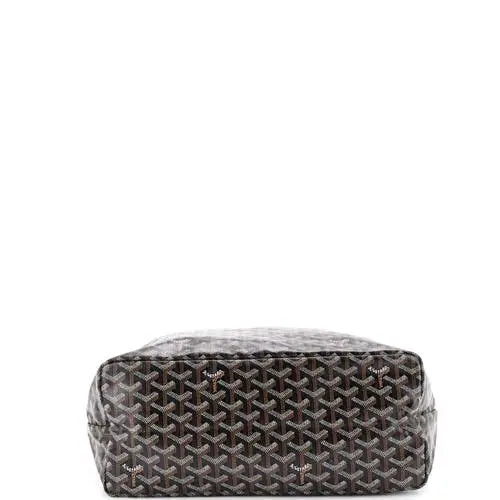 Goyard Saint Louis Pm Tote Coated Canvas - Black