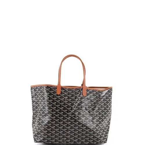 Goyard Saint Louis Tote Coated Canvas Pm - Brown