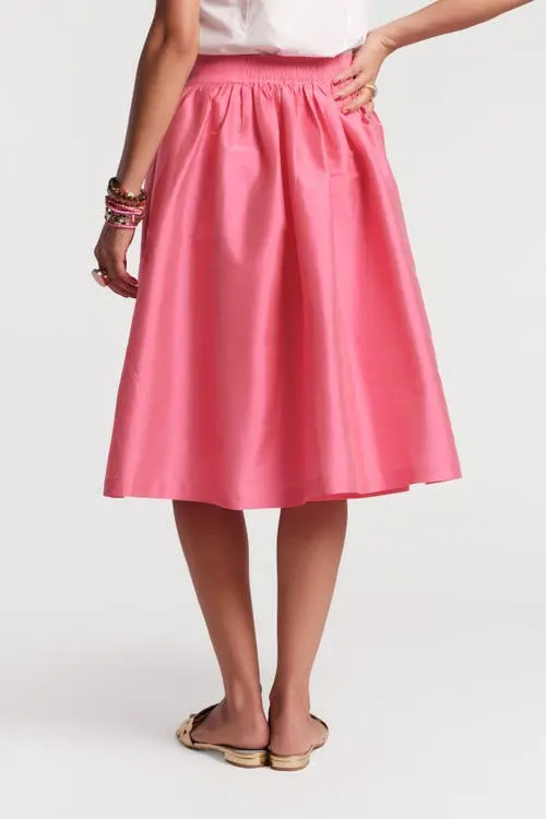 FRANCES VALENTINE Barbara Gathered Midi Skirt