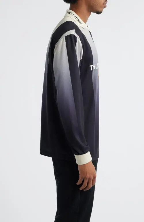 SANTO STUDIO Thugs Need Hugs Graphic Jersey - Black