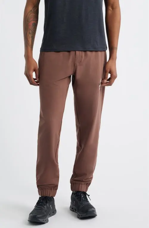 SANTO STUDIO Tempo Good Energy Tech Joggers - Holy Brown
