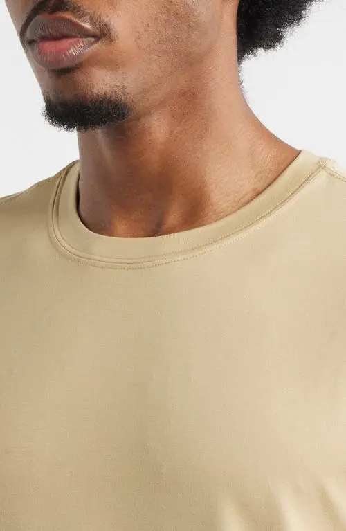 SANTO STUDIO Tempo Tech T-shirt - Tan