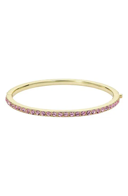 Ted Baker London Claudia Crystal Hinge Bracelet - Gold/pink