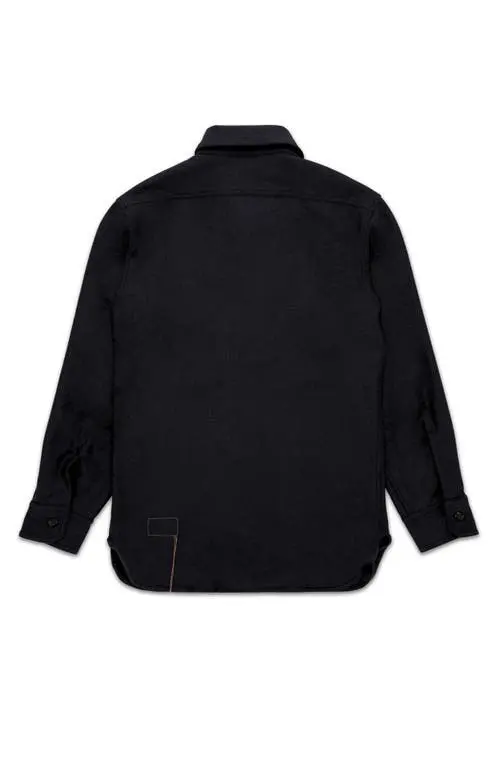 FORTELA Military Overshirt - Blue