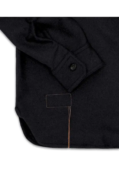 FORTELA Military Overshirt - Blue