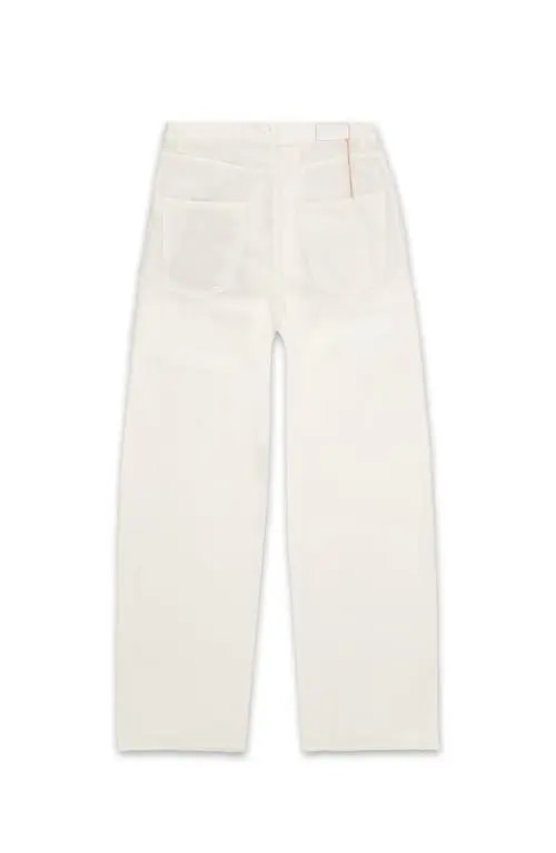 FORTELA Jaron Wide-leg Trousers - Cream