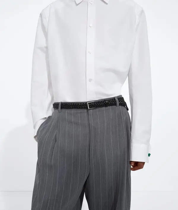 Bottega Veneta Solo Belt - Black
