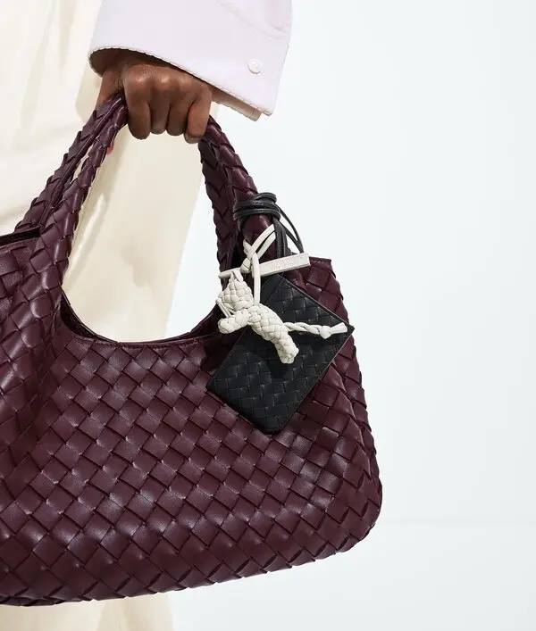 Bottega Veneta Intrecciato Piccolo Badge Holder
