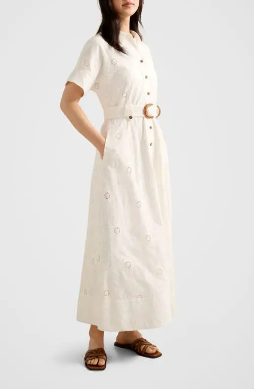 EVER NEW Cotton Maxi Shirtdress
