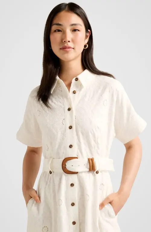 EVER NEW Cotton Maxi Shirtdress