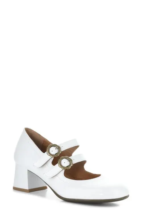 Fly London Paaf Mary Jane Pump - Off White