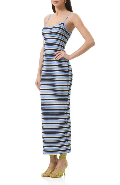 AFRM Ashlyn Ribbed Body-con Midi Dress