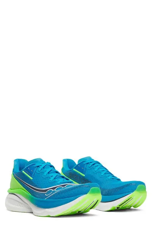 Saucony Endorphin Azura Running Shoe - Cobalt/slime