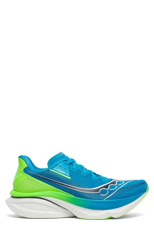 Saucony Endorphin Azura Running Shoe - Cobalt/slime