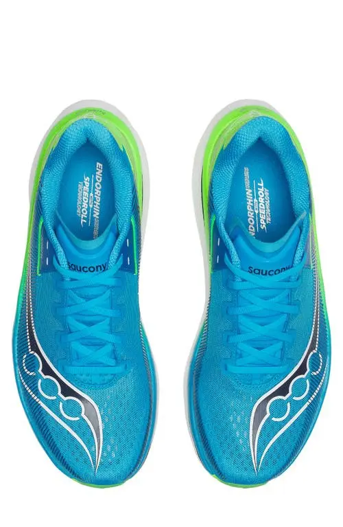 Saucony Endorphin Azura Running Shoe - Cobalt/slime