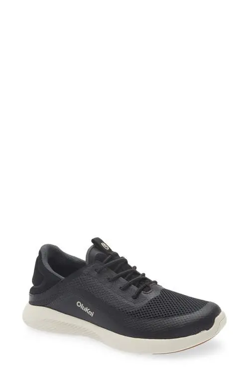 Olukai Kialoa Convertible Lace-up Waterproof Sneaker - Lava Rock/lava Rock