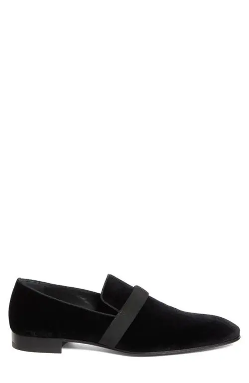 CHRISTIAN LOUBOUTIN Dandy Deco Velour Venetian Loafer