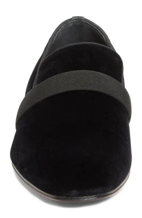 CHRISTIAN LOUBOUTIN Dandy Deco Velour Venetian Loafer