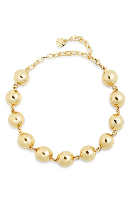Carolina Herrera Ball-bead Necklace - Gold