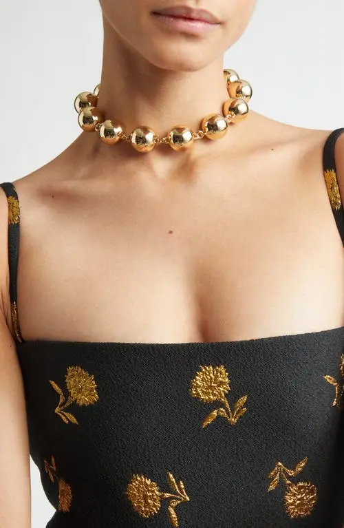 Carolina Herrera Ball-bead Necklace