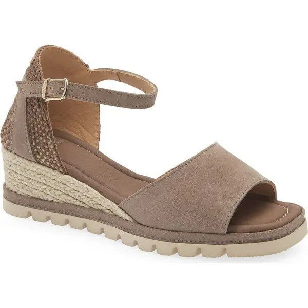 TONI PONS Brisa Espadrille Wedge Sandal - Taupe