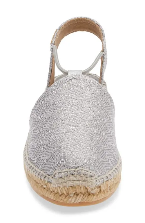 TONI PONS Nerea Espadrille Flat - Plata