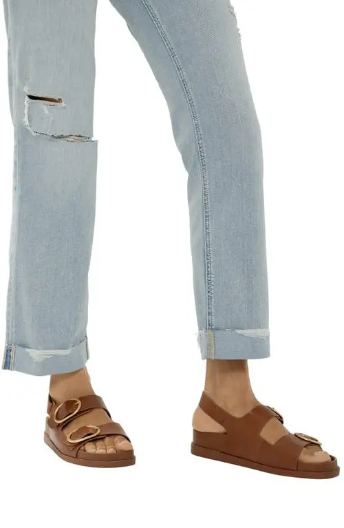 SILVER JEANS CO. Chelsea Cuffed Boyfriend Jeans