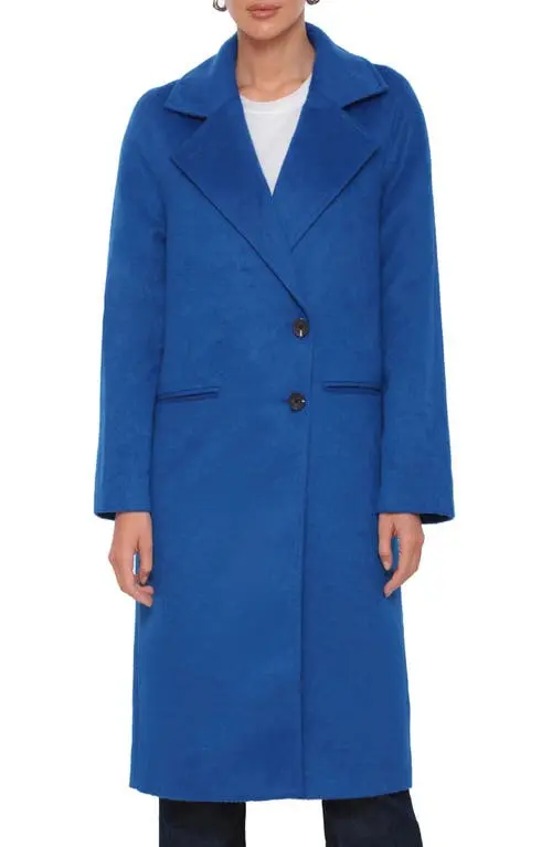 Avec Les Filles Single-breasted Notched Collar Coat