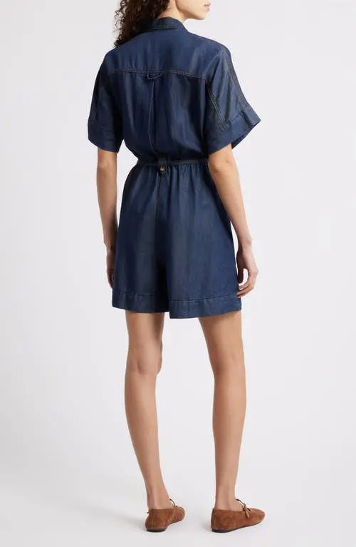 FRNCH Mariselle Denim Romper