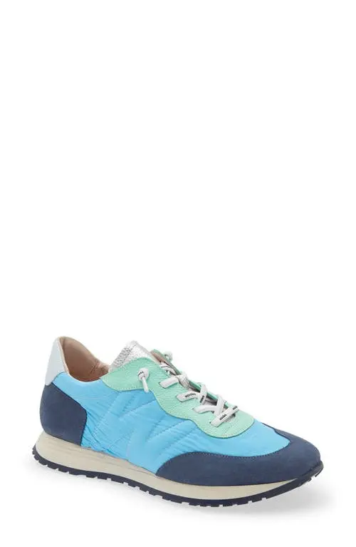 WONDERS A-4802 Sneaker - Baltic/celedon