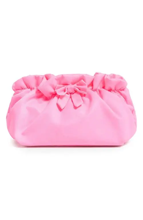 Stoney Clover Lane Bow Nylon Pouch - Bubblegum