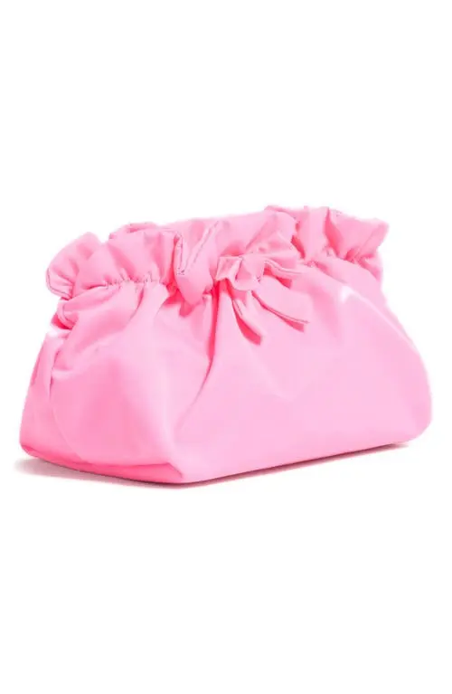 Stoney Clover Lane Bow Nylon Pouch - Bubblegum