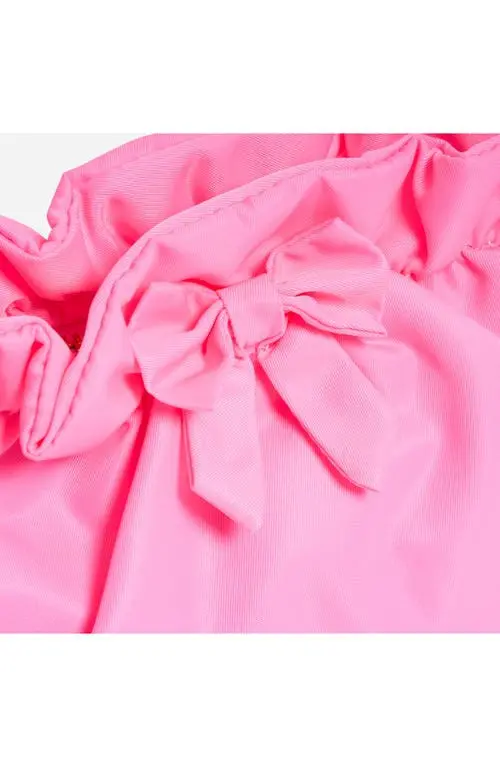 Stoney Clover Lane Bow Nylon Pouch - Bubblegum