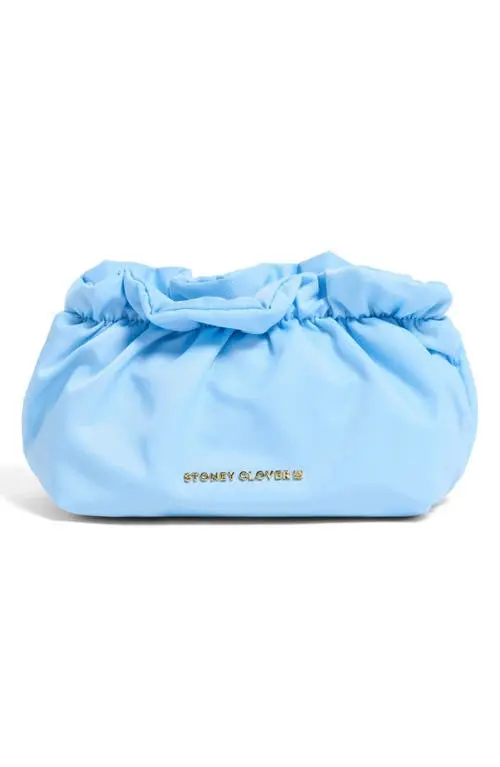 Stoney Clover Lane Bow Nylon Pouch - Periwinkle