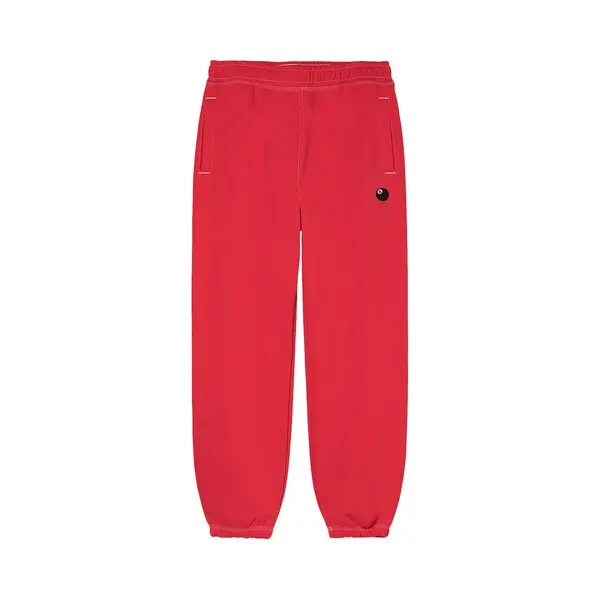 StÜssy 8 Ball Appliqué Pant 'rose - Red