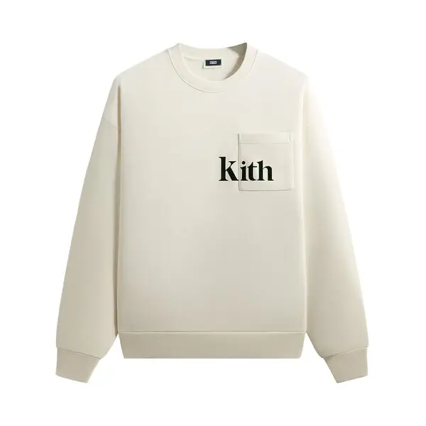Kith Quinn Crewneck 'sandrift - Cream