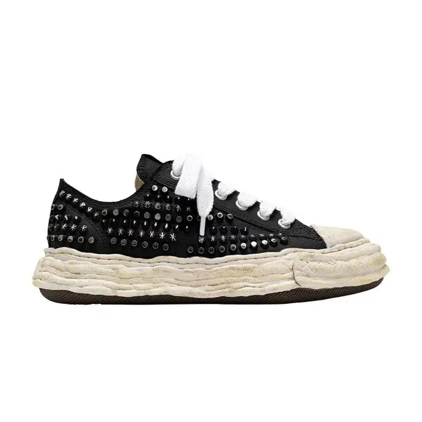 Mihara Yasuhiro Peterson23 Og Sole Studded Canvas Low - Black