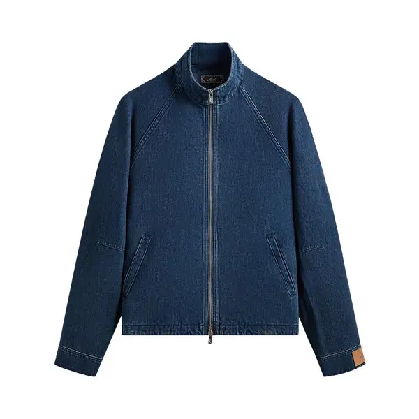 Kith Denim Efron Track Jacket 'dark Indigo - Blue