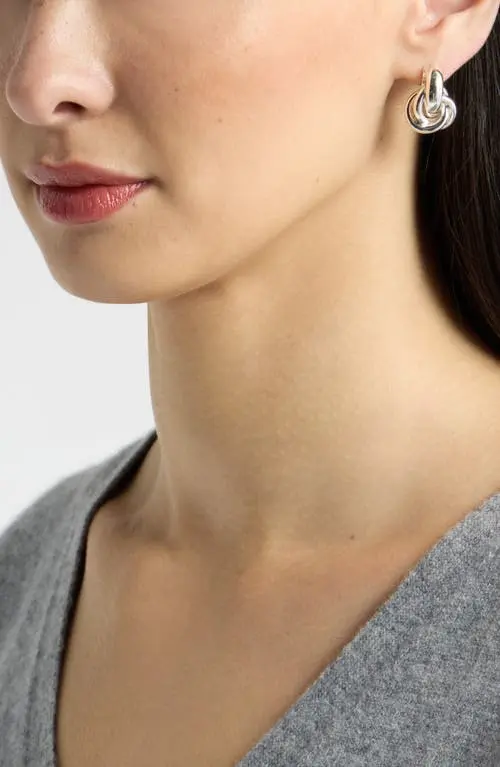 Nordstrom Knotted Stud Earrings - Silver