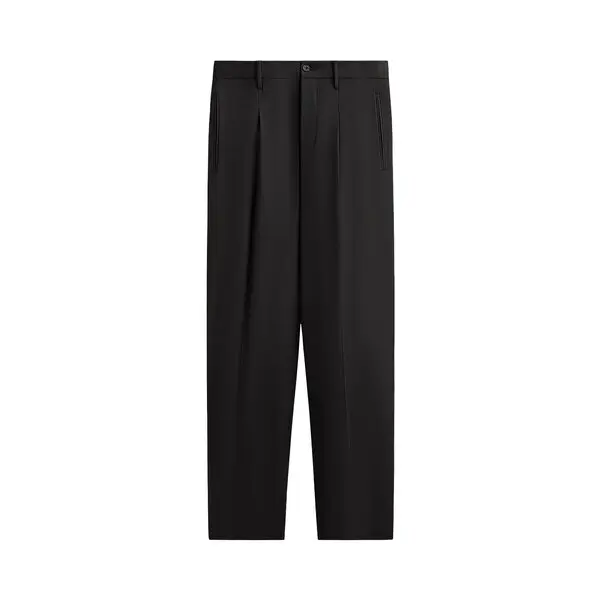 Kith Kin For Origins Tropical Wool Han Trouser - Black