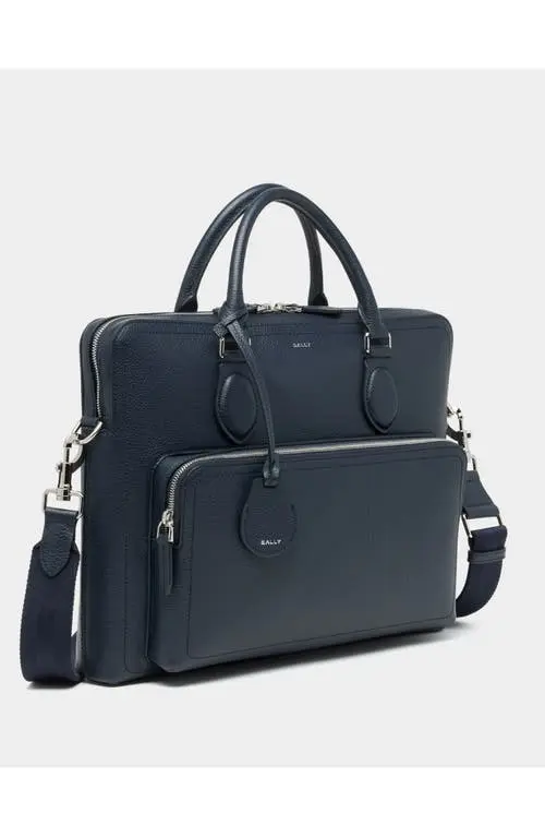 Bally Capitol Briefcase In Bovine Leather