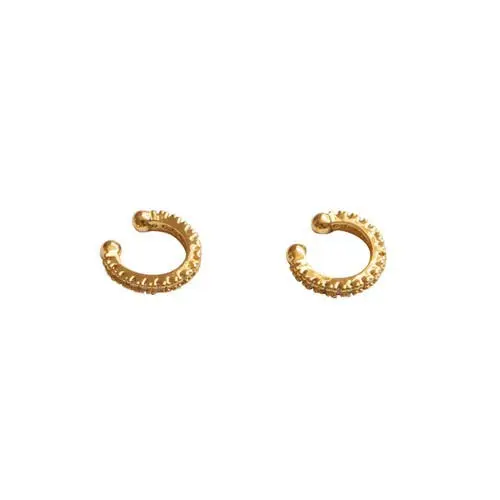 OUTOFOFFICE Pavé Ear Cuff - Gold