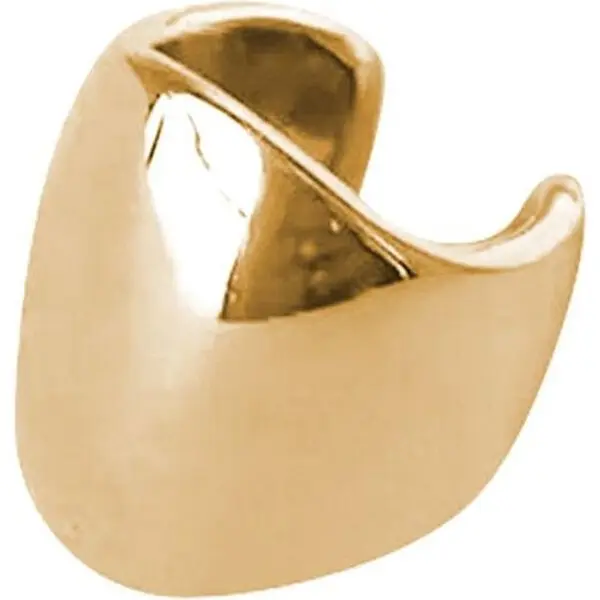OUTOFOFFICE Statement Moon Ear Cuff - Gold