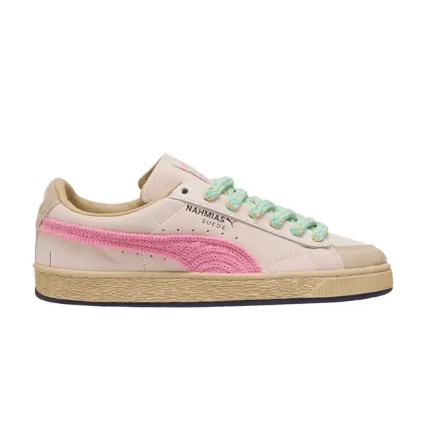 PUMA Nahmias X Suede Crochet 'jasmine Flower Pixel - Pink