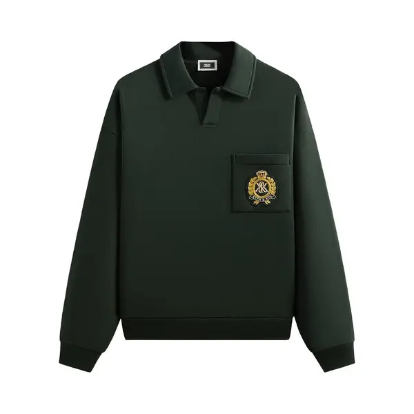 Kith Bullion Lauel Crest Nelson Pocket Rugby 'stadium - Green