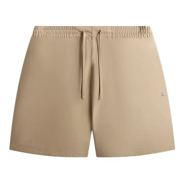 Kith Brushed Cotton Efrain Short 'taupe - Tan