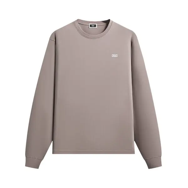Kith Long Sleeve Lax Tee 'storm - Tan