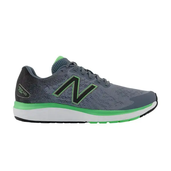 NEW BALANCE Fresh Foam 680v7 4e Wide 'ocean Vibrant Spring - Grey