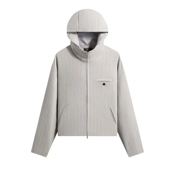 Kith Pinstripe Matteo Zip-up Hoodie